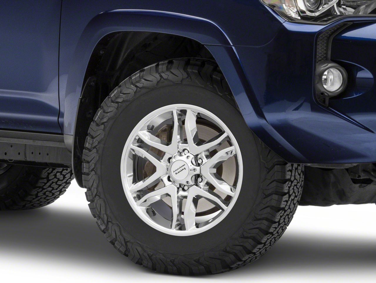 American Racing Toyota 4-Runner Mainline Chrome 6-Lug Wheel; 17x8; 25mm ...