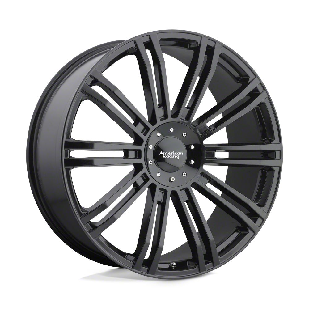 American Racing Jeep Grand Cherokee D2 Gloss Black Wheel; 20x8.5; 35mm ...