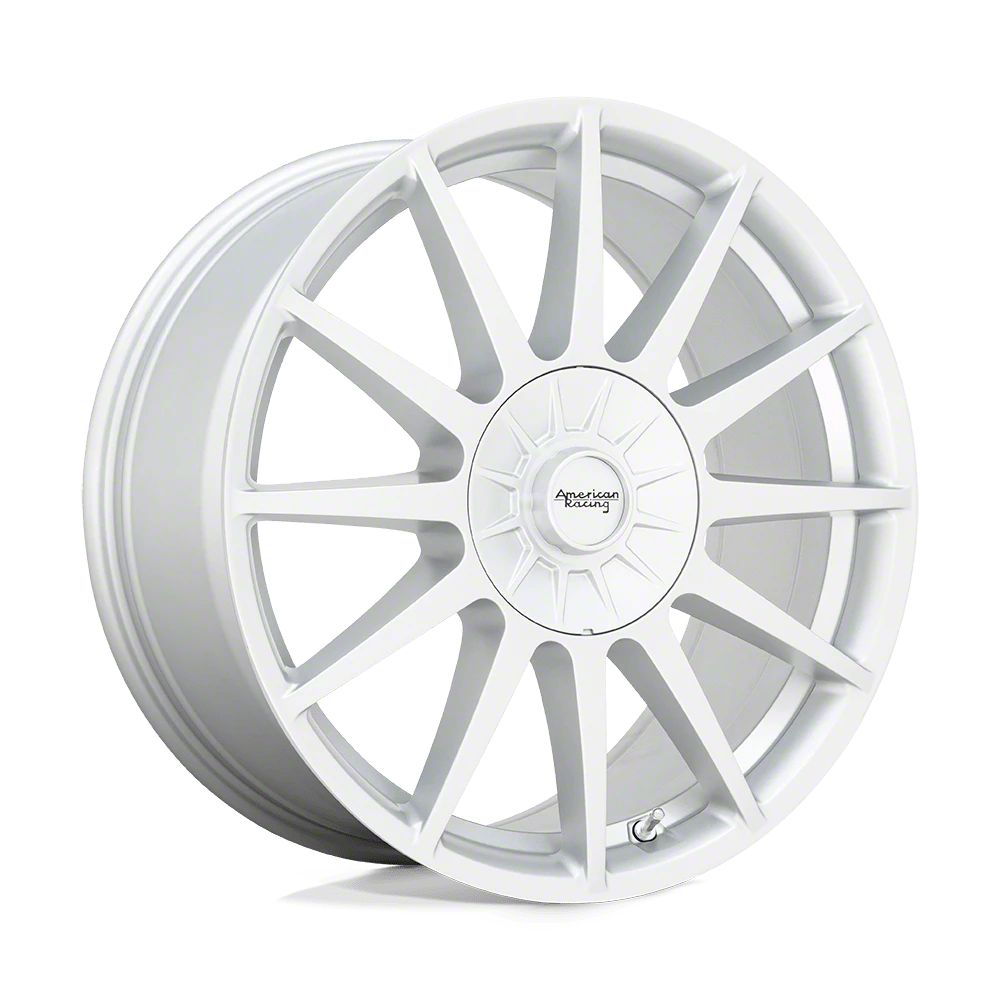 American Racing Jeep Wrangler AR944 Hyper Silver Wheel; 20x9; 20mm ...