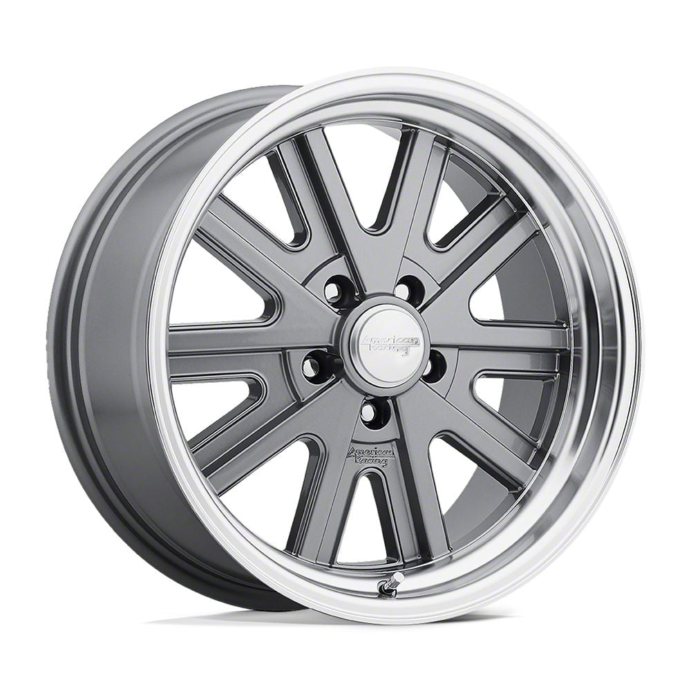 American Racing Jeep Wrangler 427 Mono Cast Mag Gray Machined Wheel ...