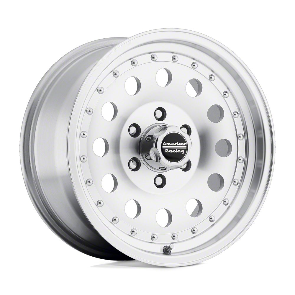 American Racing Jeep Wrangler Outlaw II Machined Wheel; 16x8; 0mm ...