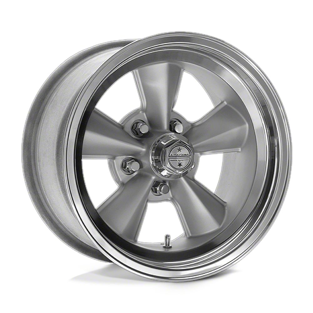 American Racing Jeep Wrangler VNT70R Gunmetal with Polished Lip Wheel ...