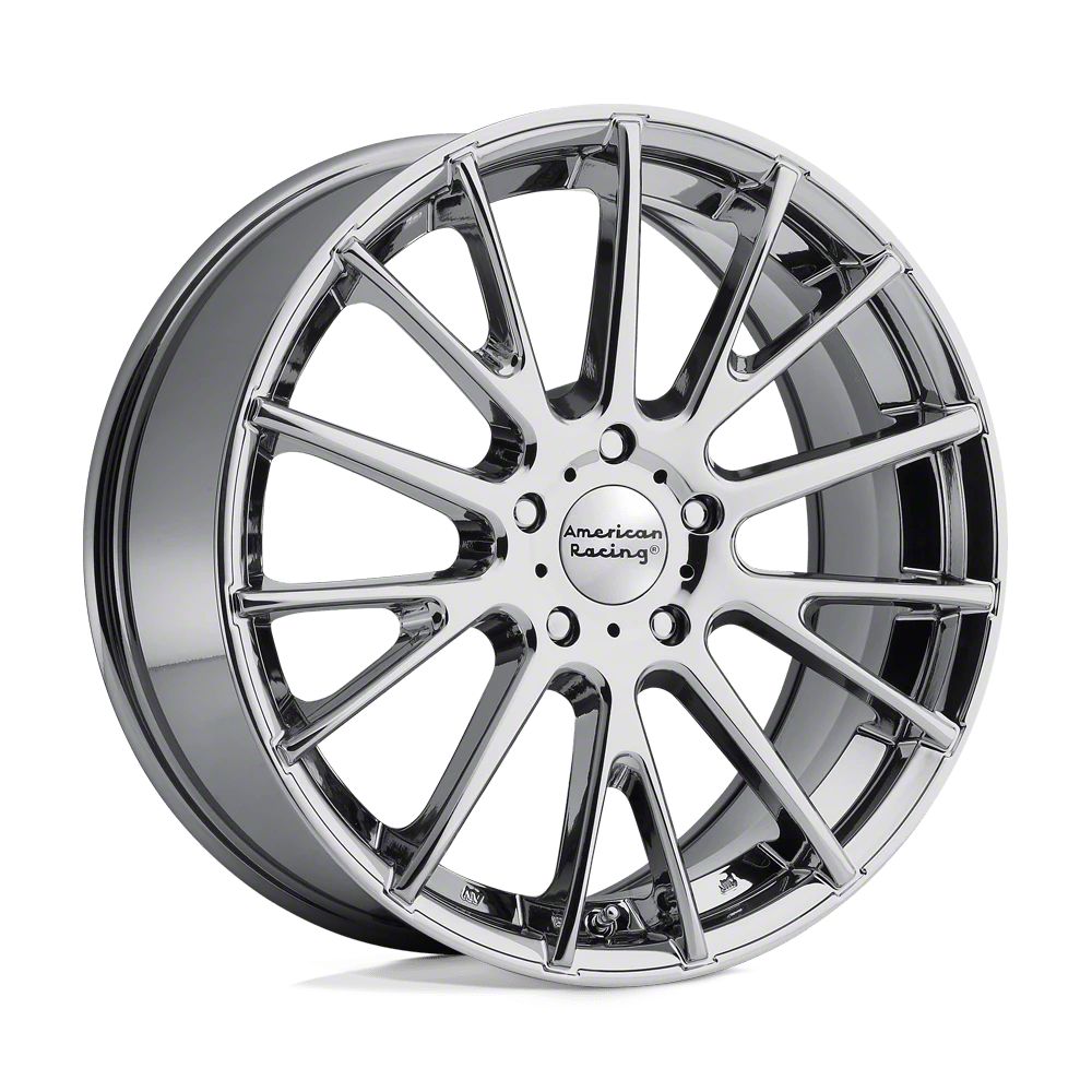 American Racing Jeep Wrangler AR904 PVD Chrome Wheel; 17x7 ...