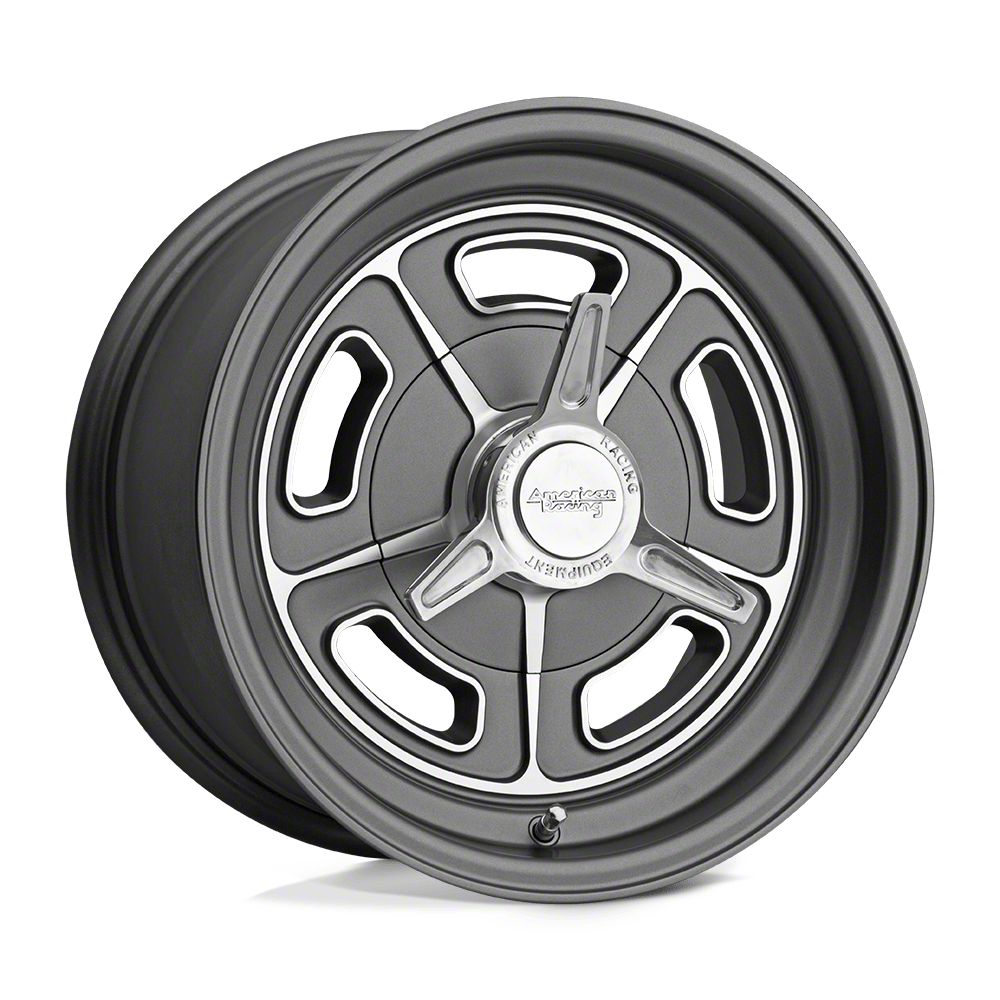 American Racing Jeep Wrangler VN502 Mag Gray Wheel; 15x10; -32mm Offset ...