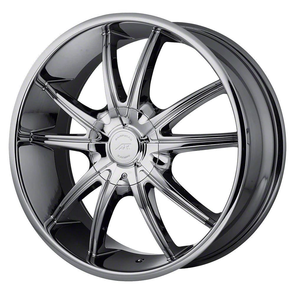 American Racing Titan AR897 PVD Chrome 6-Lug Wheel; 18x8; 38mm Offset ...