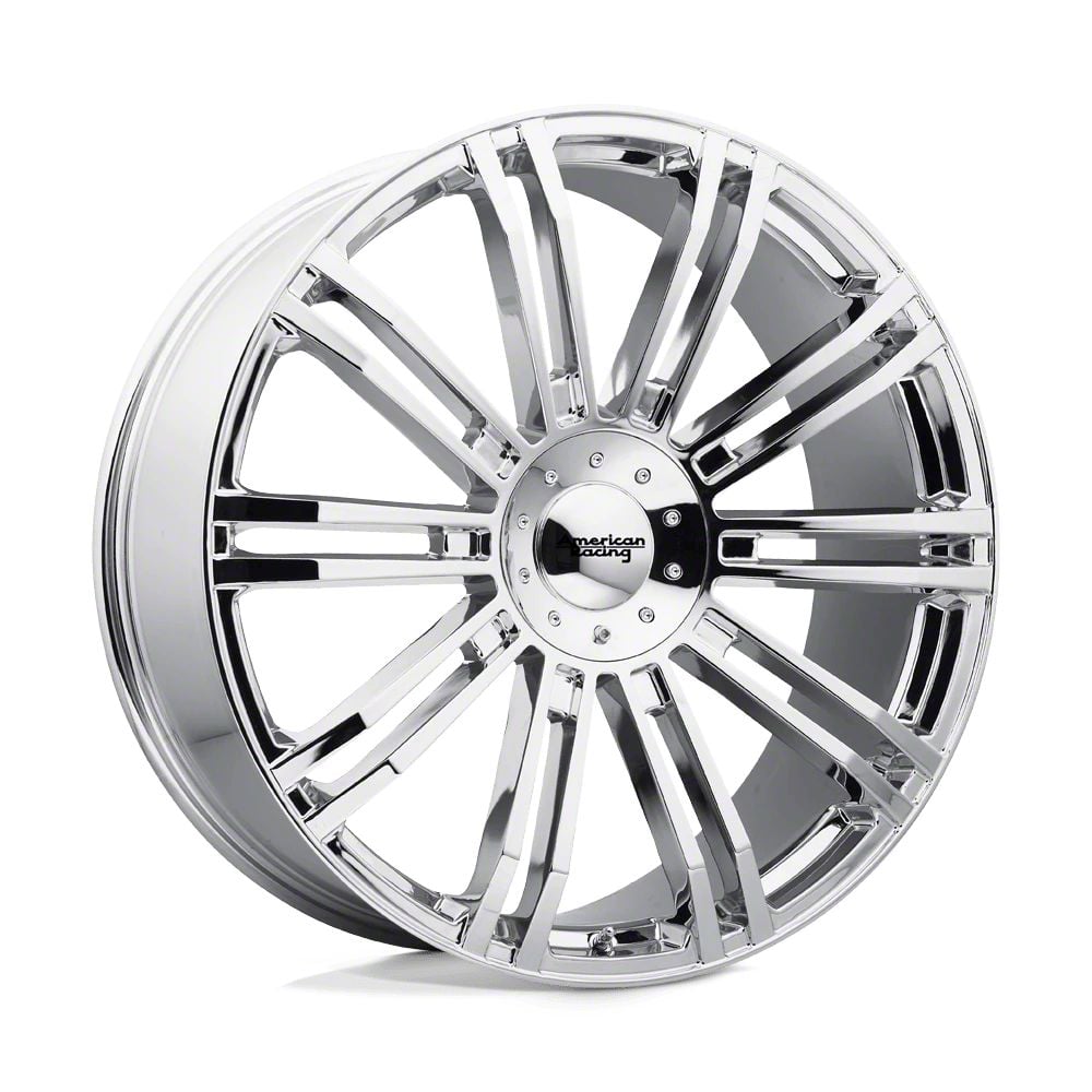 American Racing Titan XD D2 Chrome 6-Lug Wheel; 20x8.5; 35mm Offset ...