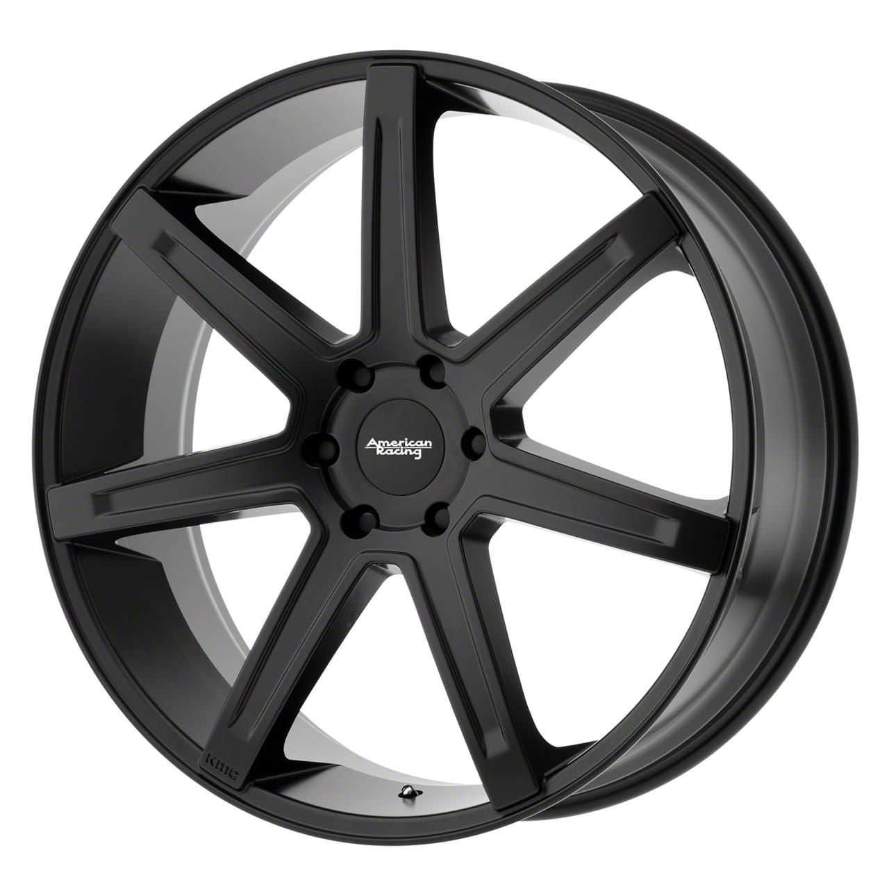 American Racing Tundra Revert Satin Black Milled 6-Lug Wheel; 20x9 ...