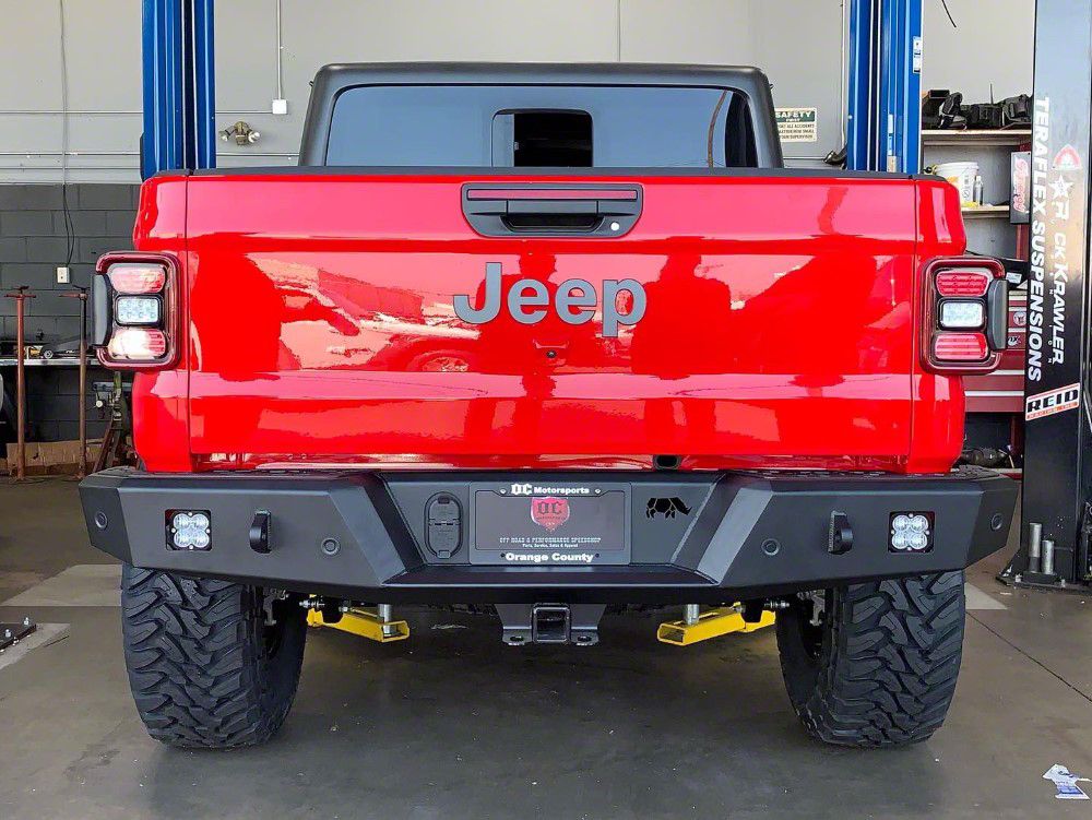 American Trail Products Jeep Gladiator Fully Loaded Rear Bumper with ...