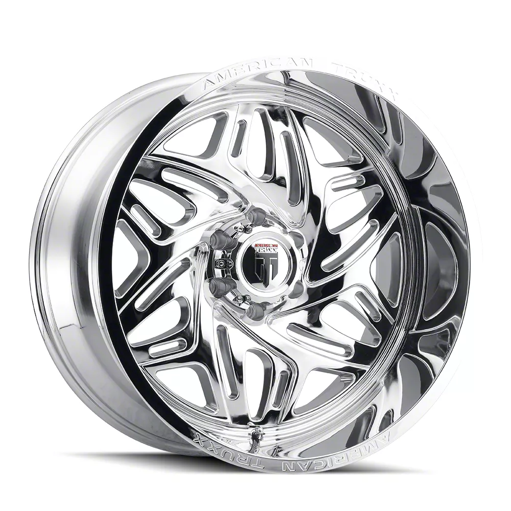 American Truxx Jeep Gladiator Euphoria Chrome Wheel; 22x12; -44mm ...