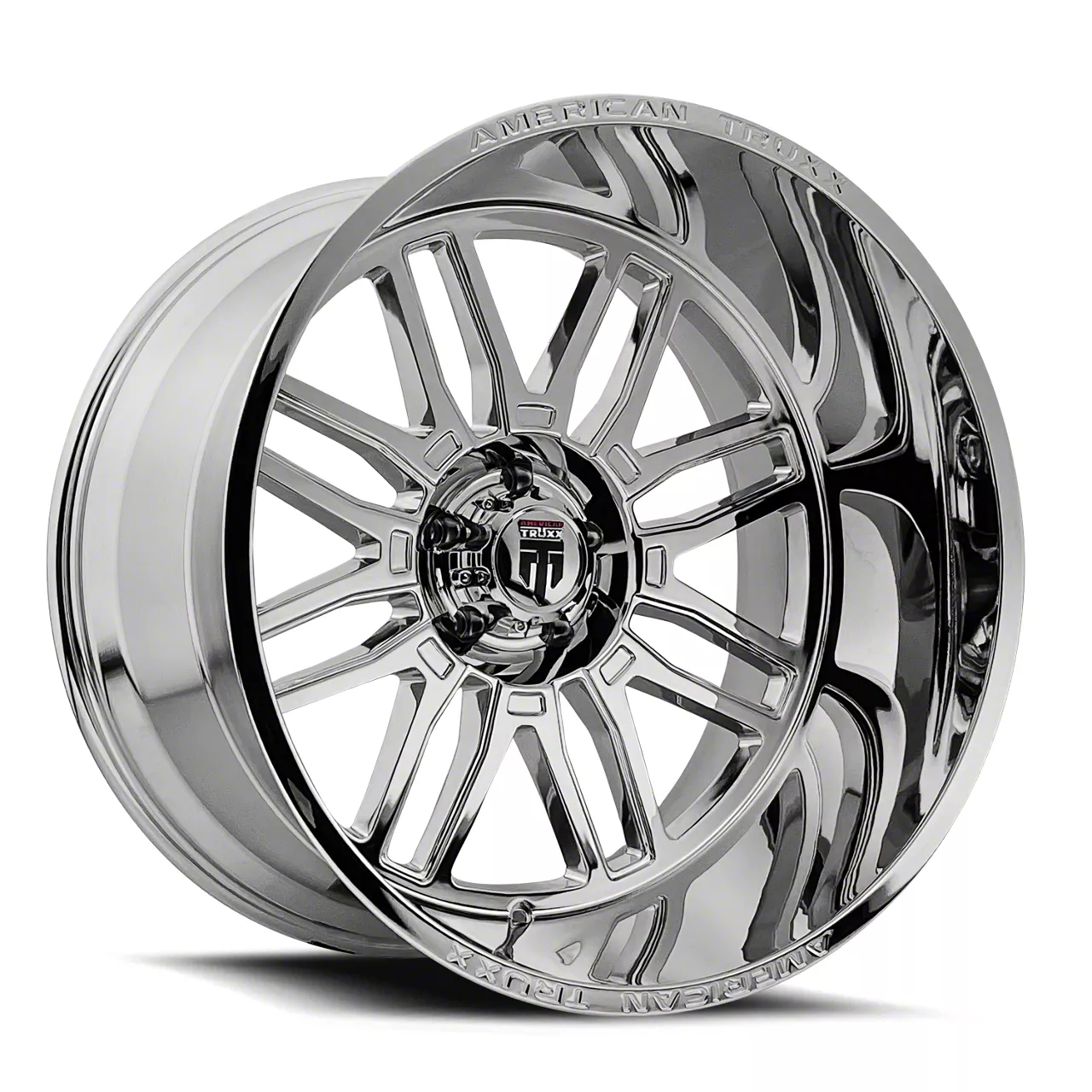 American Truxx Jeep Wrangler Restless Chrome Wheel; 20x10; -25mm Offset ...