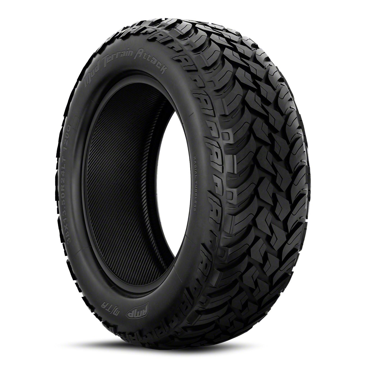 AMP Toyota 4-Runner Mud-Terrain Attack M/T Tire 38-135024AMP/CM2F (38 ...