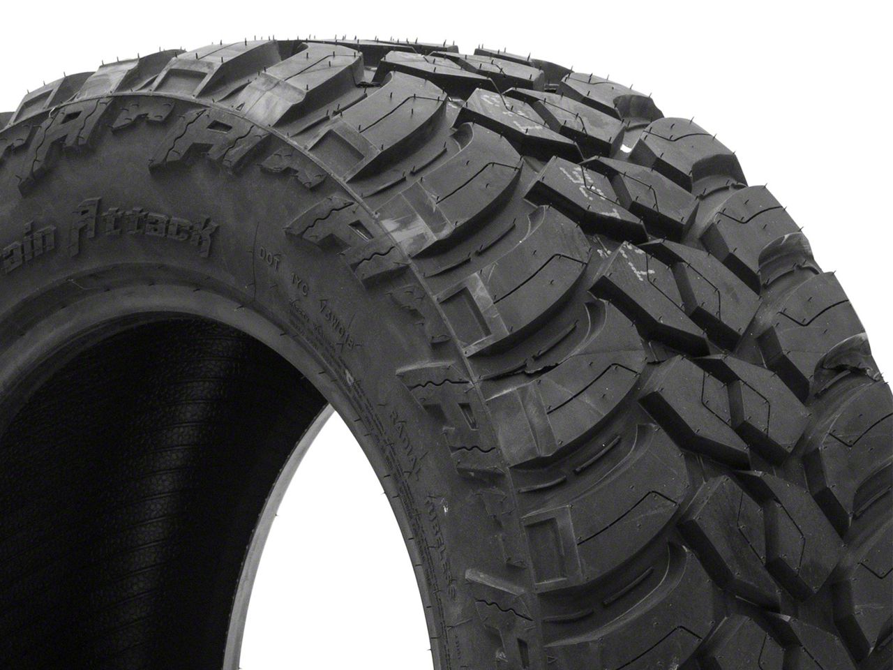 AMP Jeep Gladiator Mud-Terrain Attack M/T Tire 33-125022AMP/CM2 (33 ...