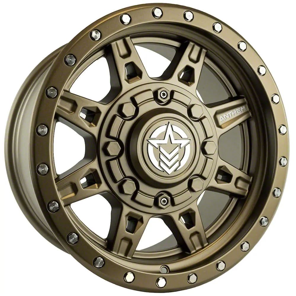 Anthem Off-Road Jeep Grand Cherokee Rogue Bronze Wheel; 17x8.5; 0mm ...