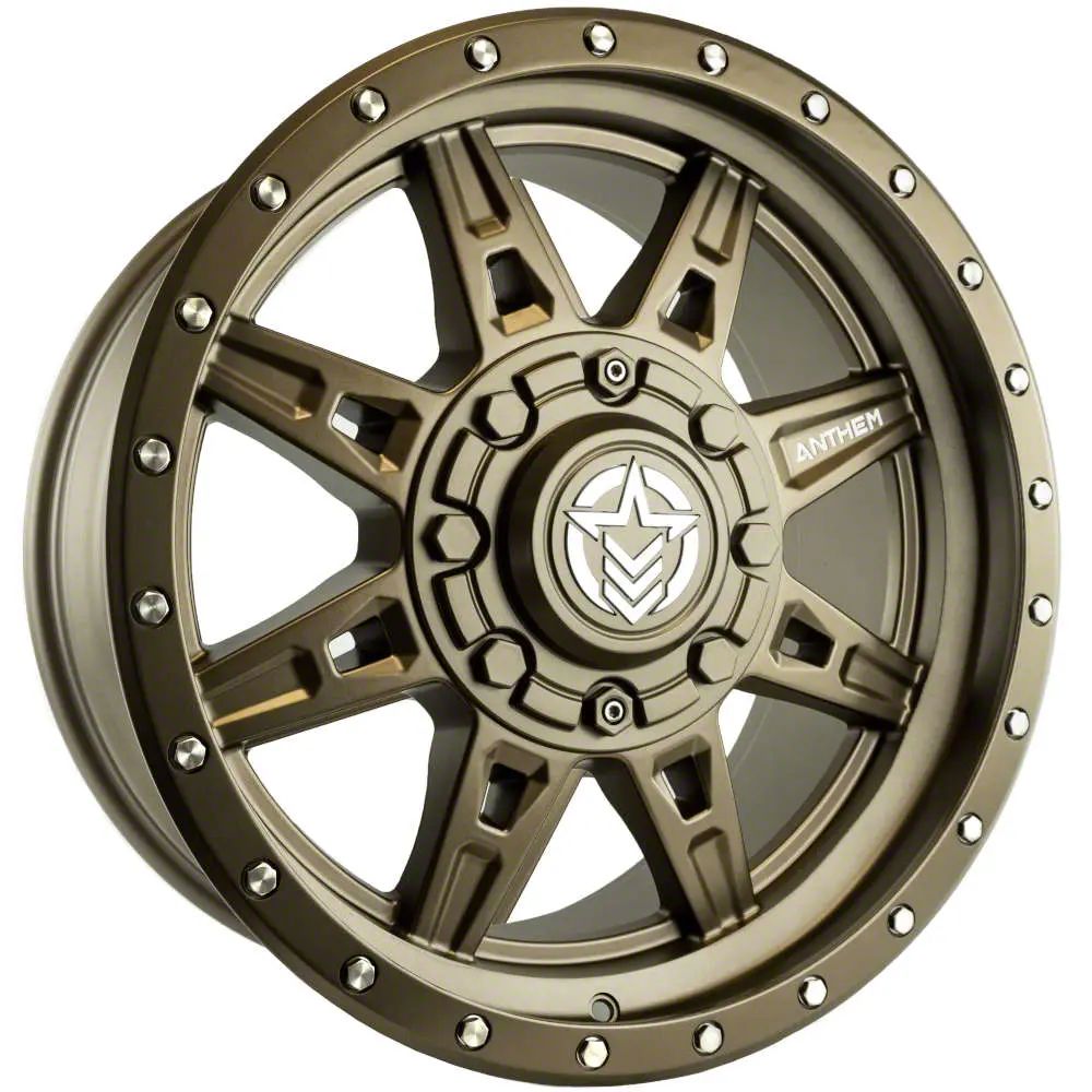 Anthem Off-Road Tundra Rogue Bronze 5-Lug Wheel; 20x10; -18mm Offset ...