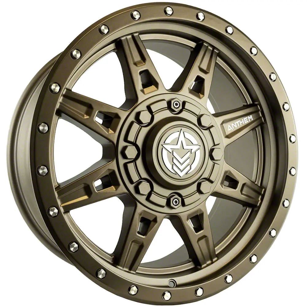 Anthem Off-Road Tundra Rogue Bronze 5-Lug Wheel; 20x9; 0mm Offset ...