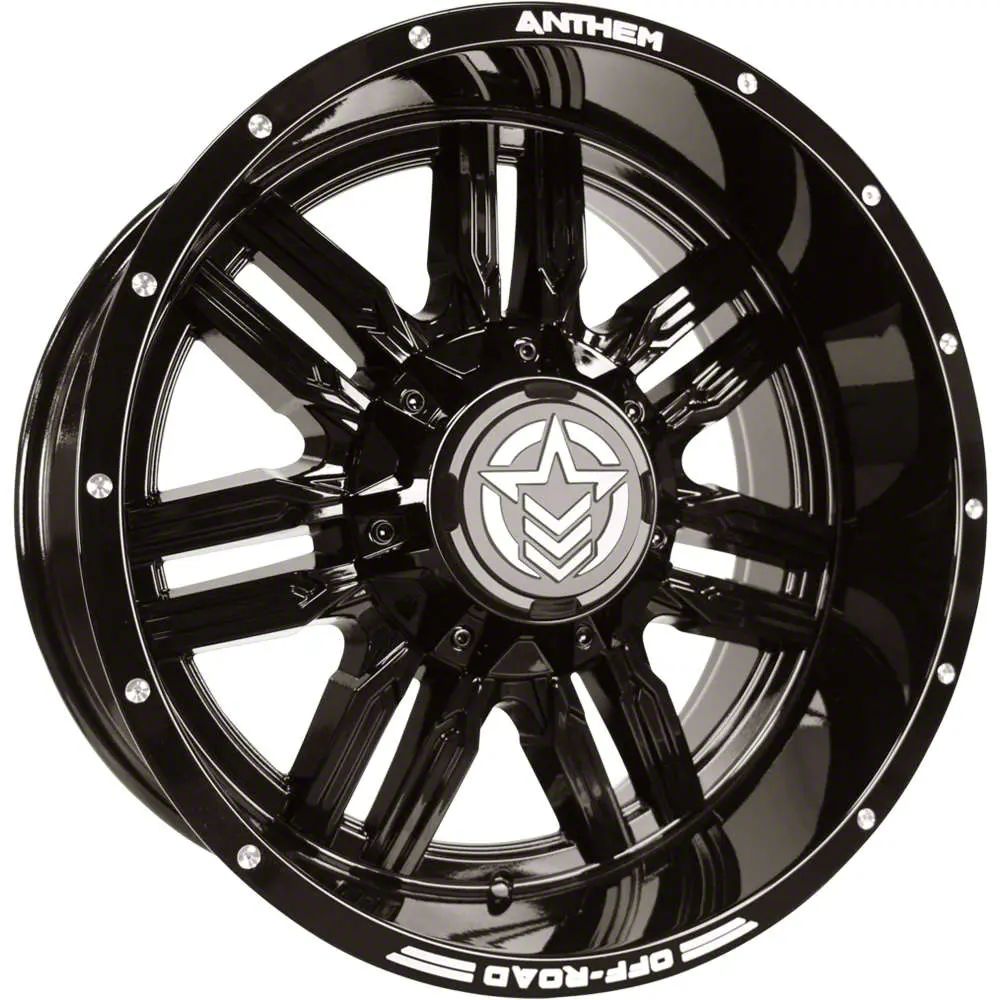 Anthem Off-Road Toyota 4-Runner Equalizer Gloss Black 6-Lug Wheel ...