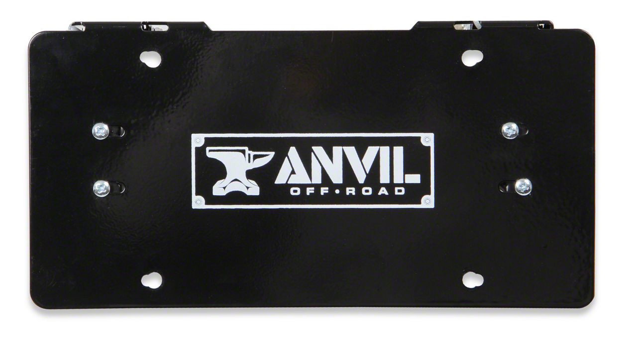 Anvil Off-Road Tundra License Plate Mounting Bracket for Winch 1150AOR ...