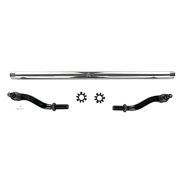 Jeep Gladiator 2.5-Ton Tie Rod Assembly; Polished Aluminum (20-26 Jeep ...