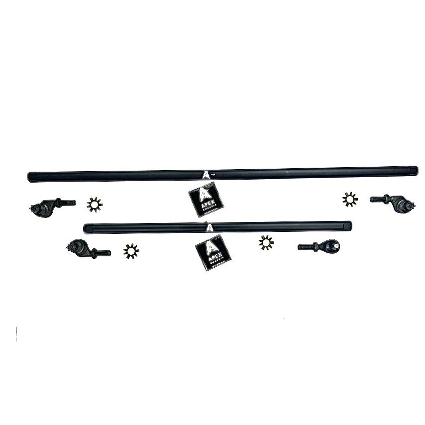 Jeep Wrangler 1-Ton Steering Kit with Flip Kit for 3.50+ Inch Lift ...
