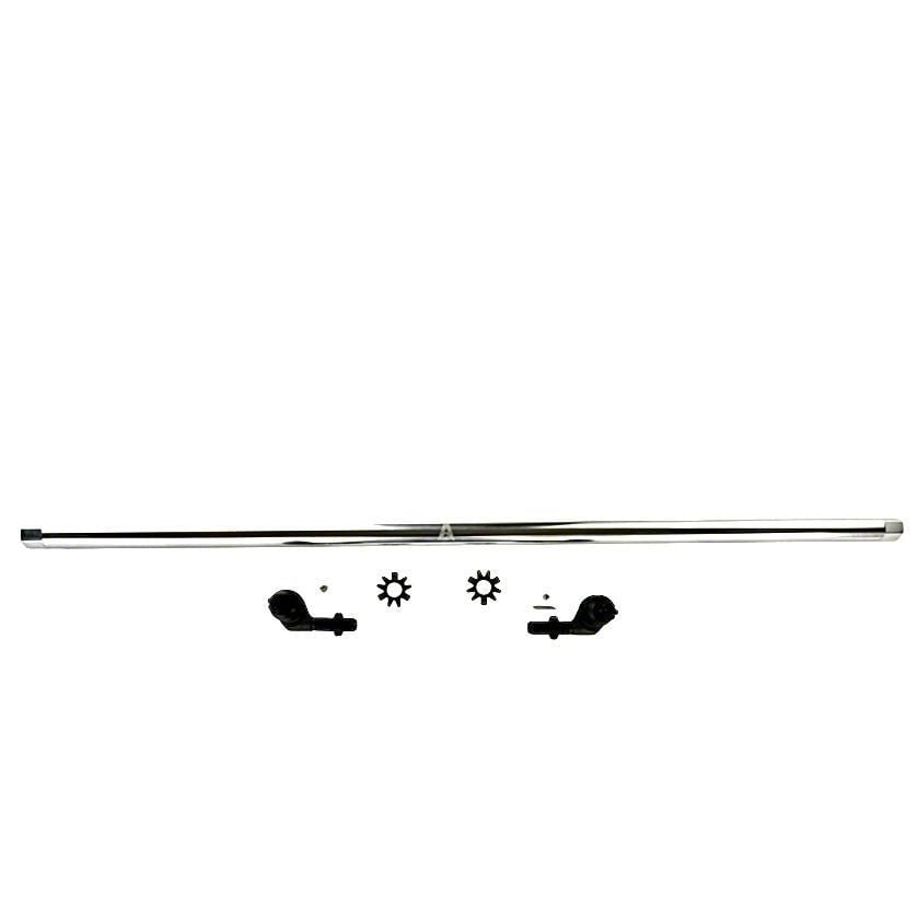 Jeep Wrangler 1-Ton Tie Rod Kit; Polished Aluminum (07-18 Jeep Wrangler ...