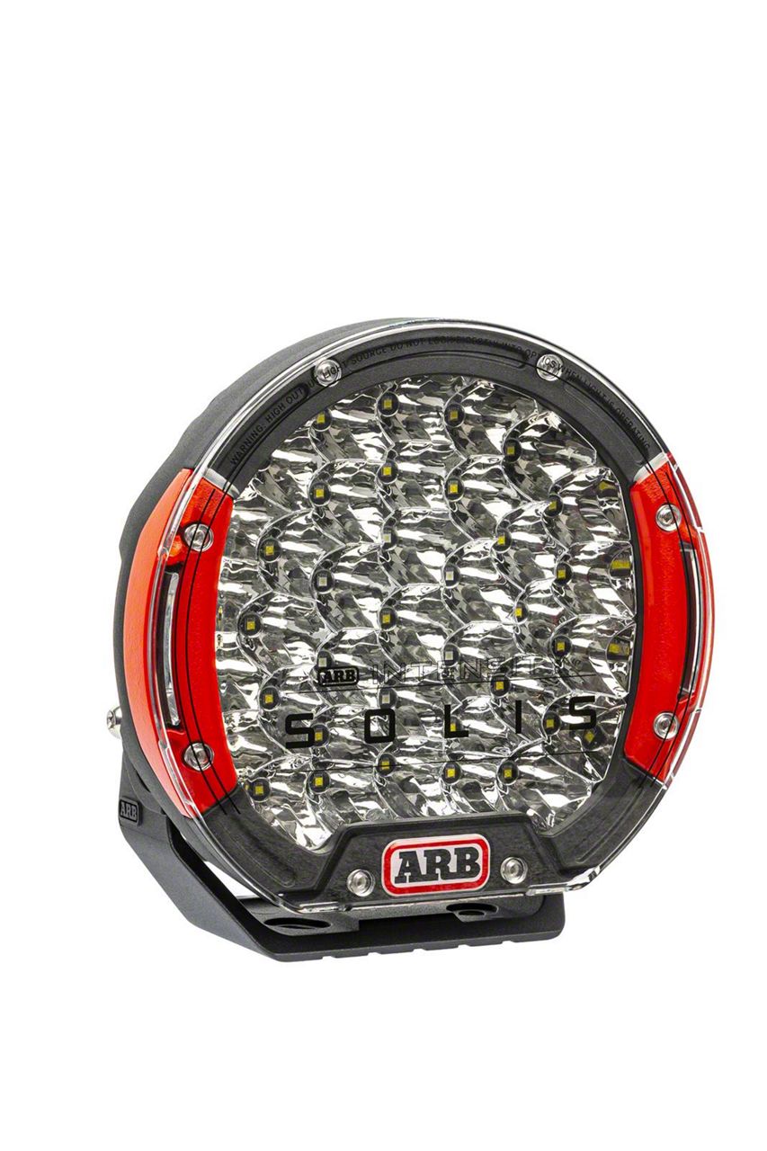 ARB Toyota 4-Runner Intensity Solis Driving Light Kit; Flood Beam ...