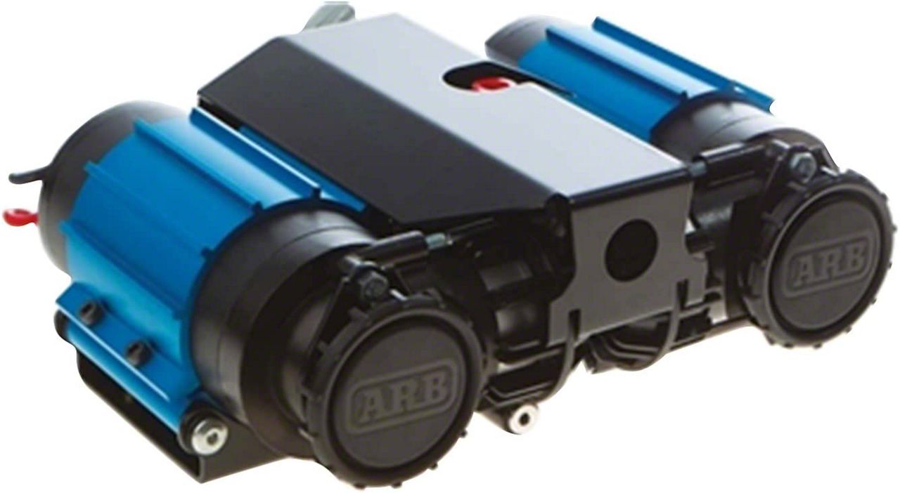 ARB Bronco Twin High Performance OnBoard Air Compressor; 24V CKMTA24 ...