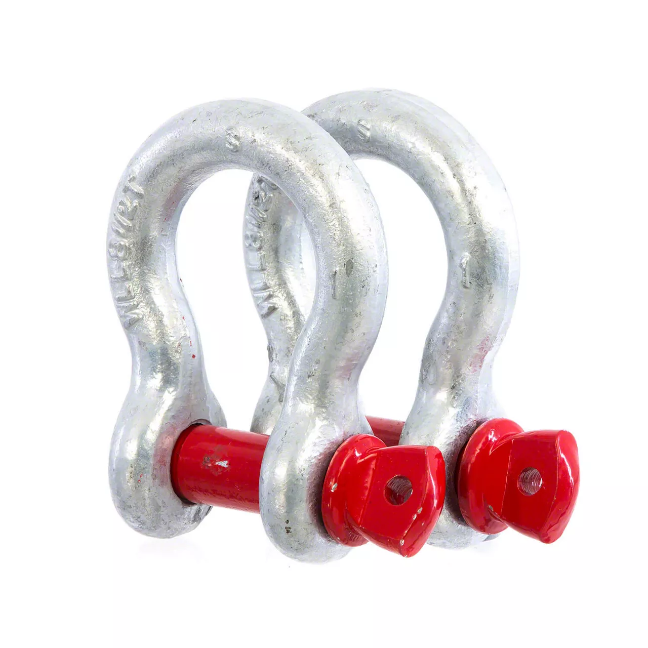 ARB Jeep Gladiator 16mm D-Ring Shackles; Red/Silver ARB2012 - Free Shipping