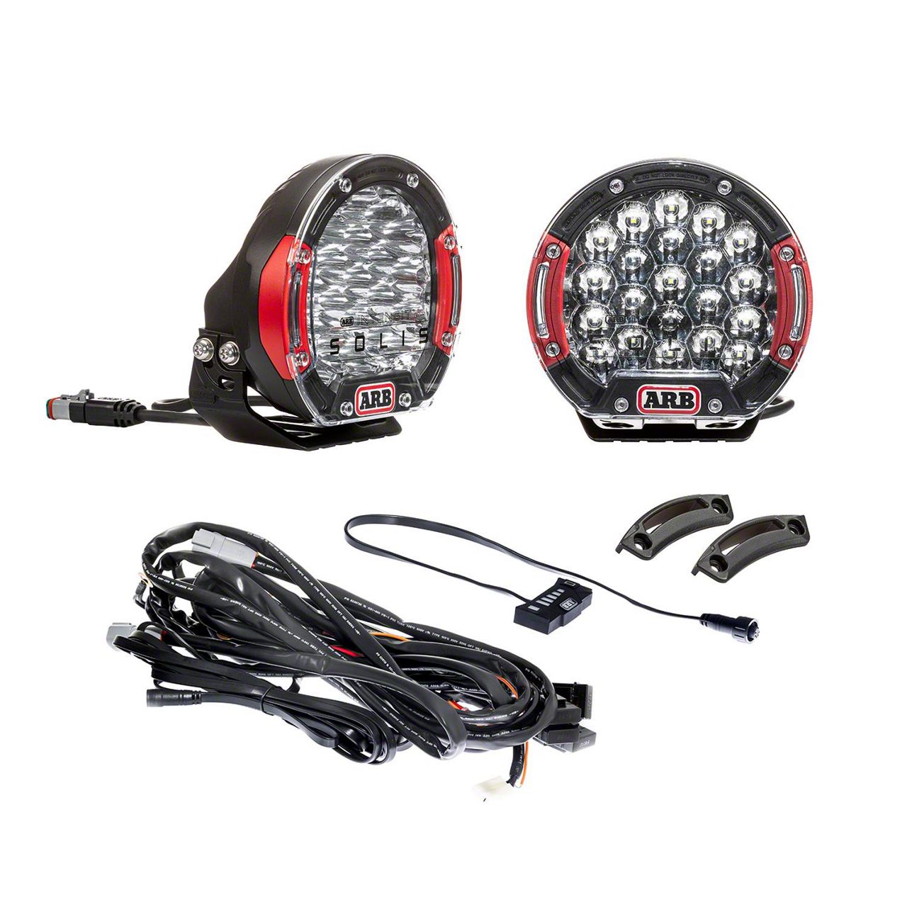 ARB Jeep Wrangler Intensity Solis 21 Light Kit; Spot Beam SJB21SKIT ...