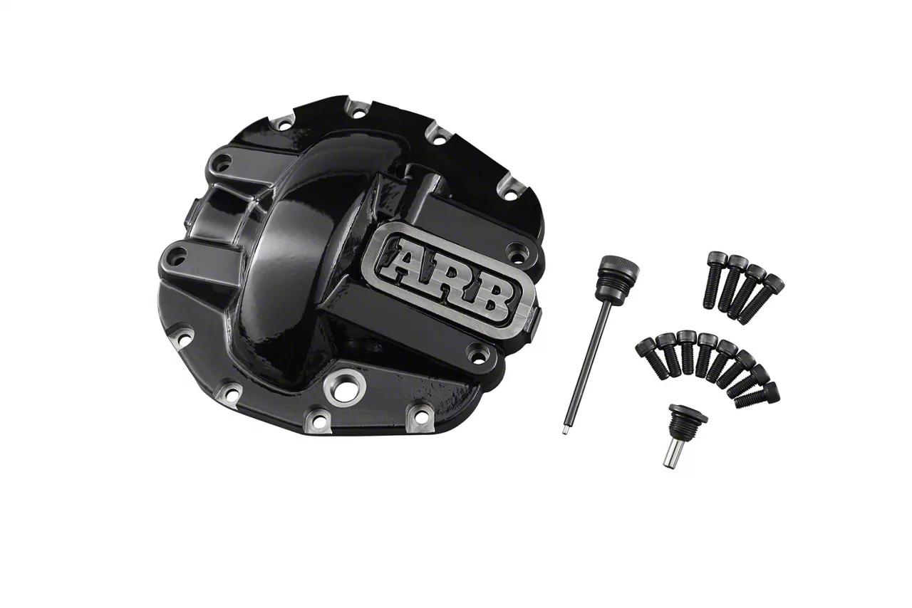 ARB Jeep Wrangler M210 Front Differential Cover; Black 0750011B (18-26 ...