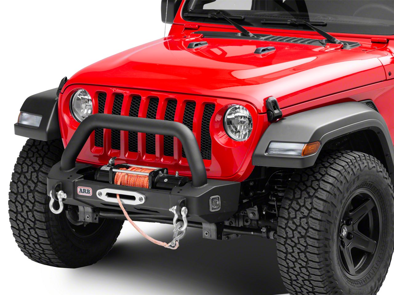 ARB Jeep Wrangler Classic Stubby Front Bumper 3450450 (18-26 Jeep ...
