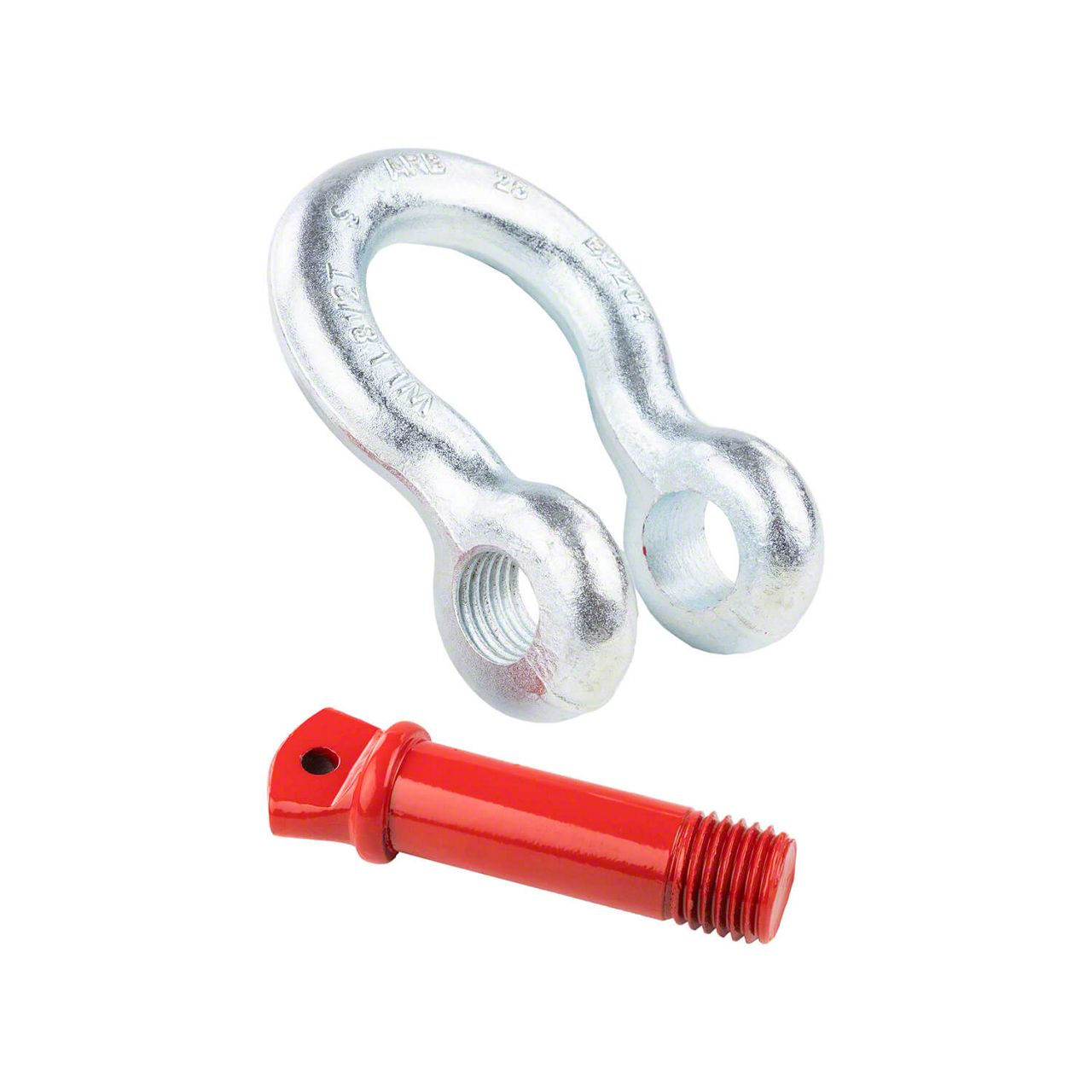 ARB Tundra 25mm D-Ring Shackles; Red/Silver ARB2016 - Free Shipping