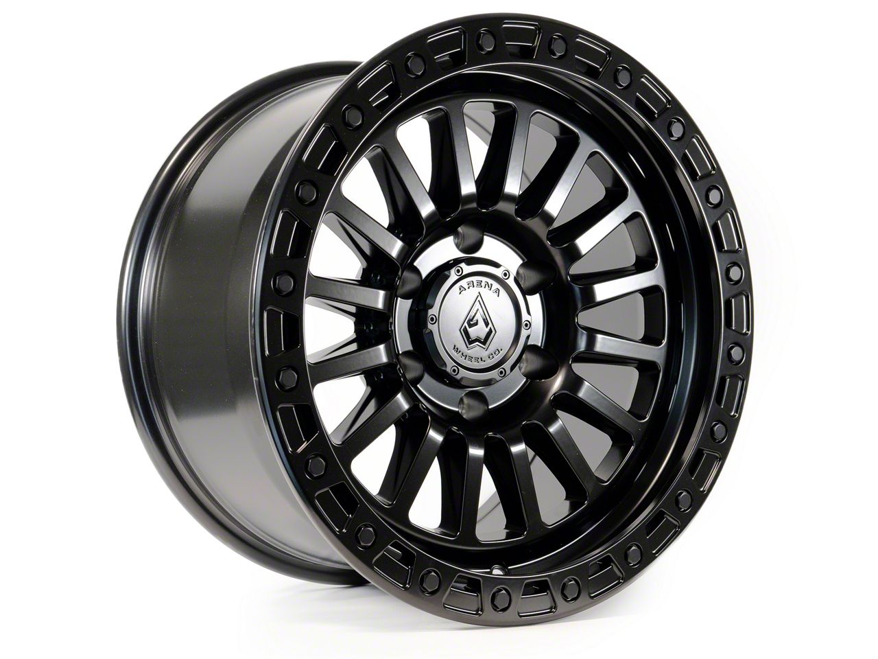 Arena Toyota 4-Runner Trophy Satin Black 6-Lug Wheel; 17x9; 1mm Offset ...