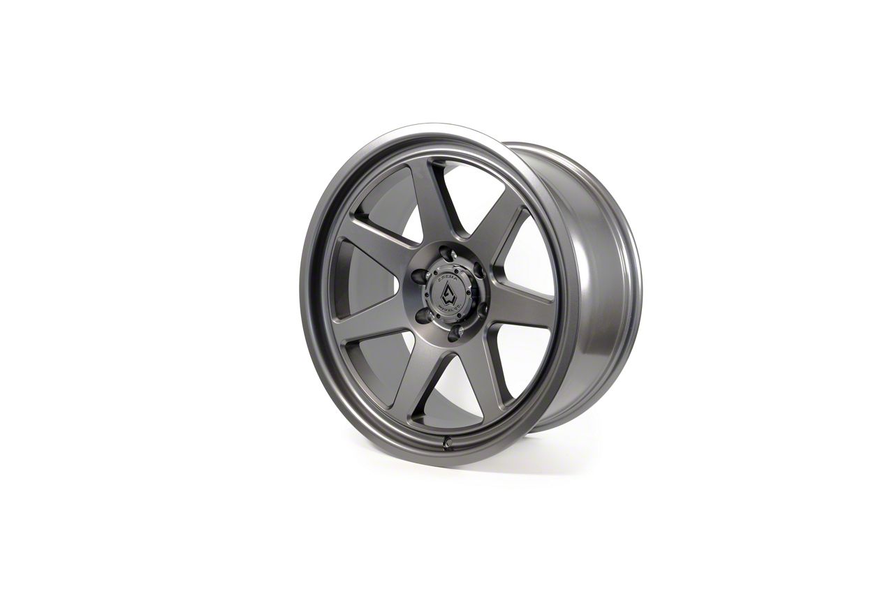 Arena Bronco Ridge Satin Gun Metal 6-Lug Wheel; 17x8.5; 0mm Offset ...
