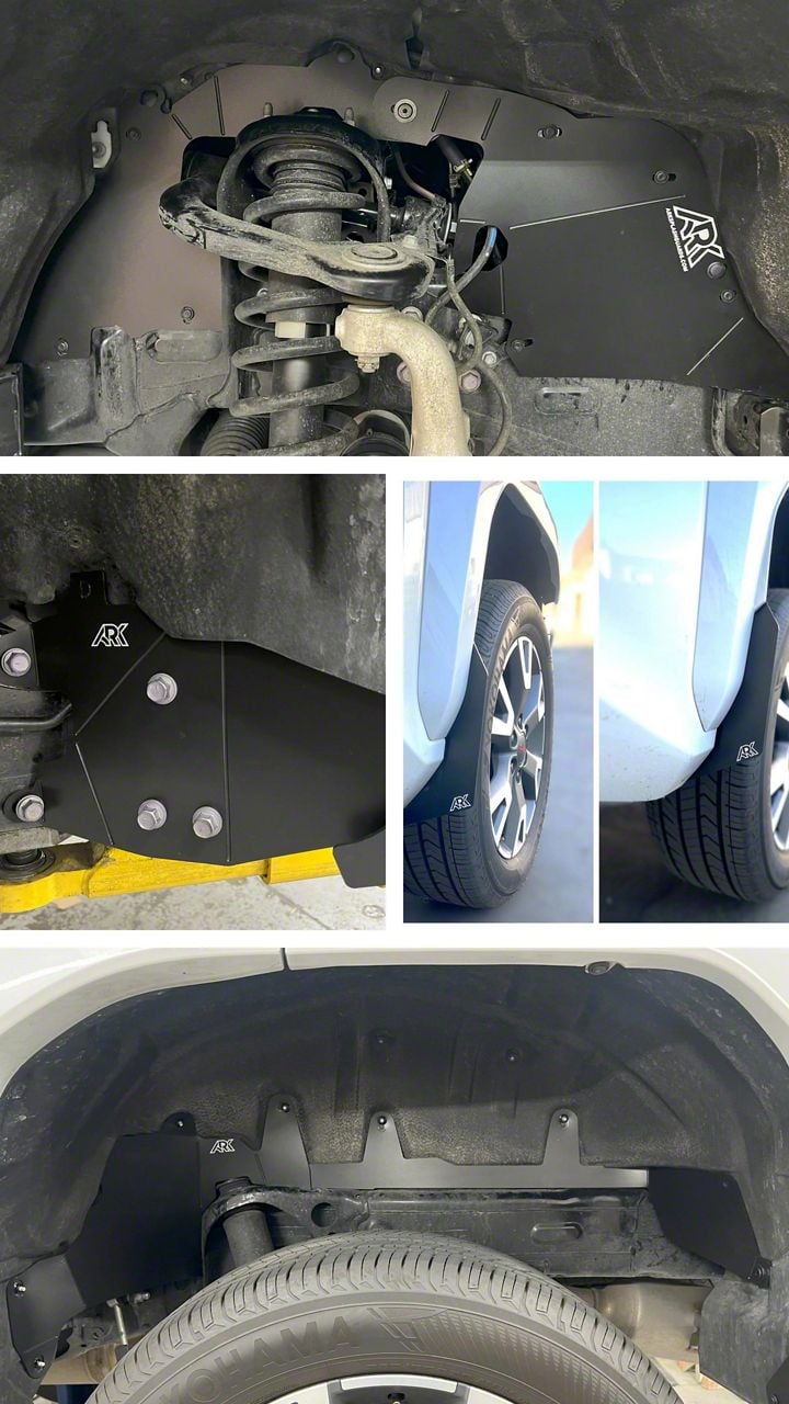 Ark Splash Guards Toyota 4-Runner TriXpoly Front Inner Fender Liners ...