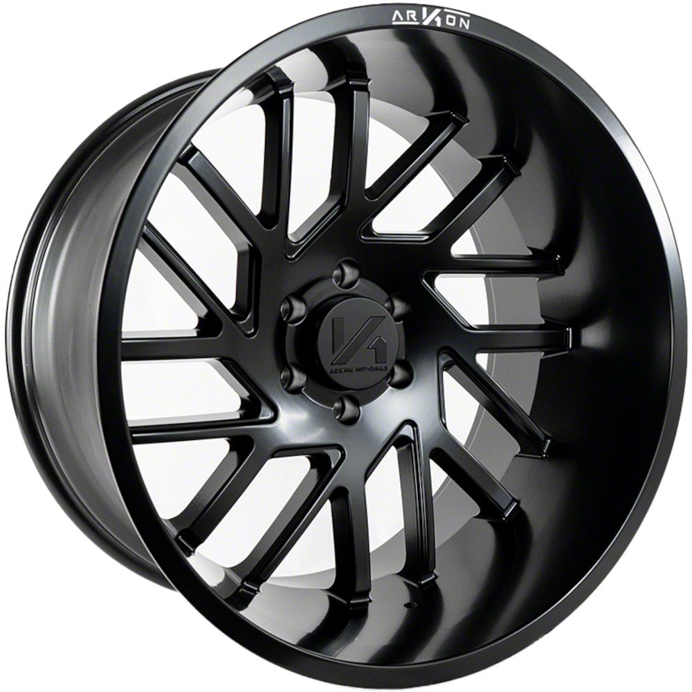 Arkon Off-Road Tacoma Mandela Satin Black 6-Lug Wheel; Left Directional ...
