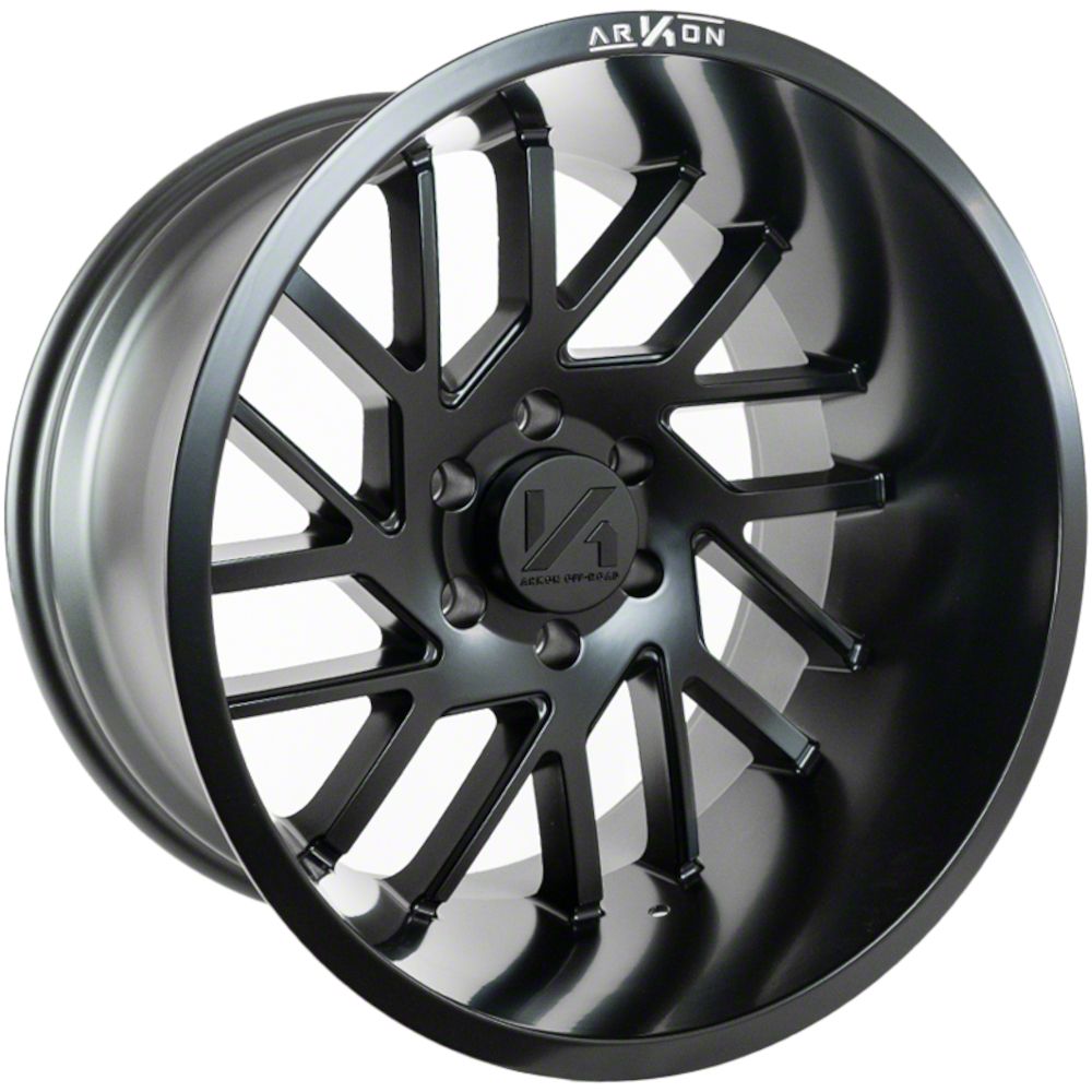 Arkon Off-Road Bronco Mandela Satin Black 6-Lug Wheel; 20x10; -25mm ...