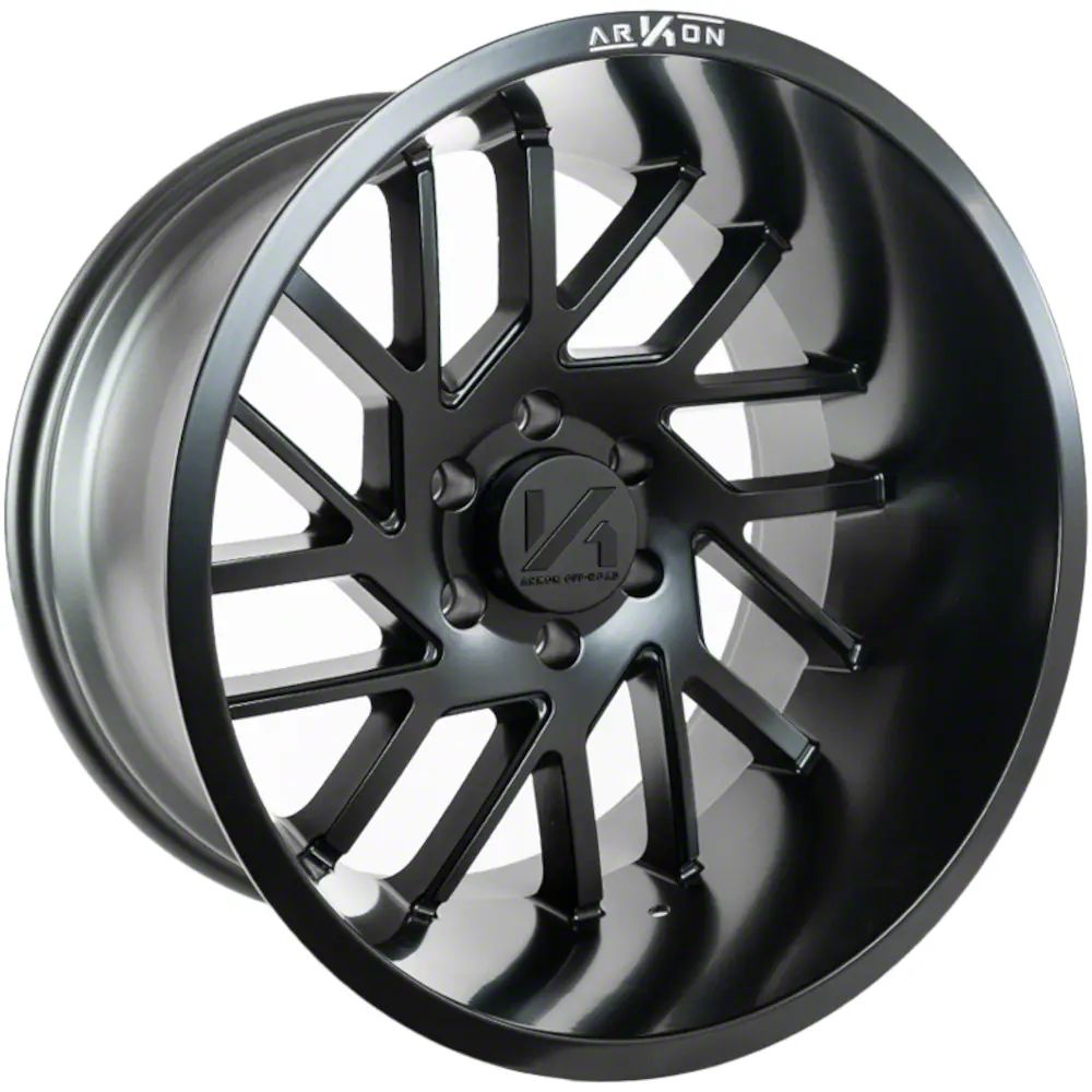 Arkon Off-Road Titan Mandela Satin Black 6-Lug Wheel; 20x12; -51mm ...