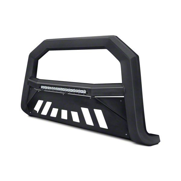 Titan AR Series Bull Bar with LED Light Bar; Matte Black (04-15 Titan ...