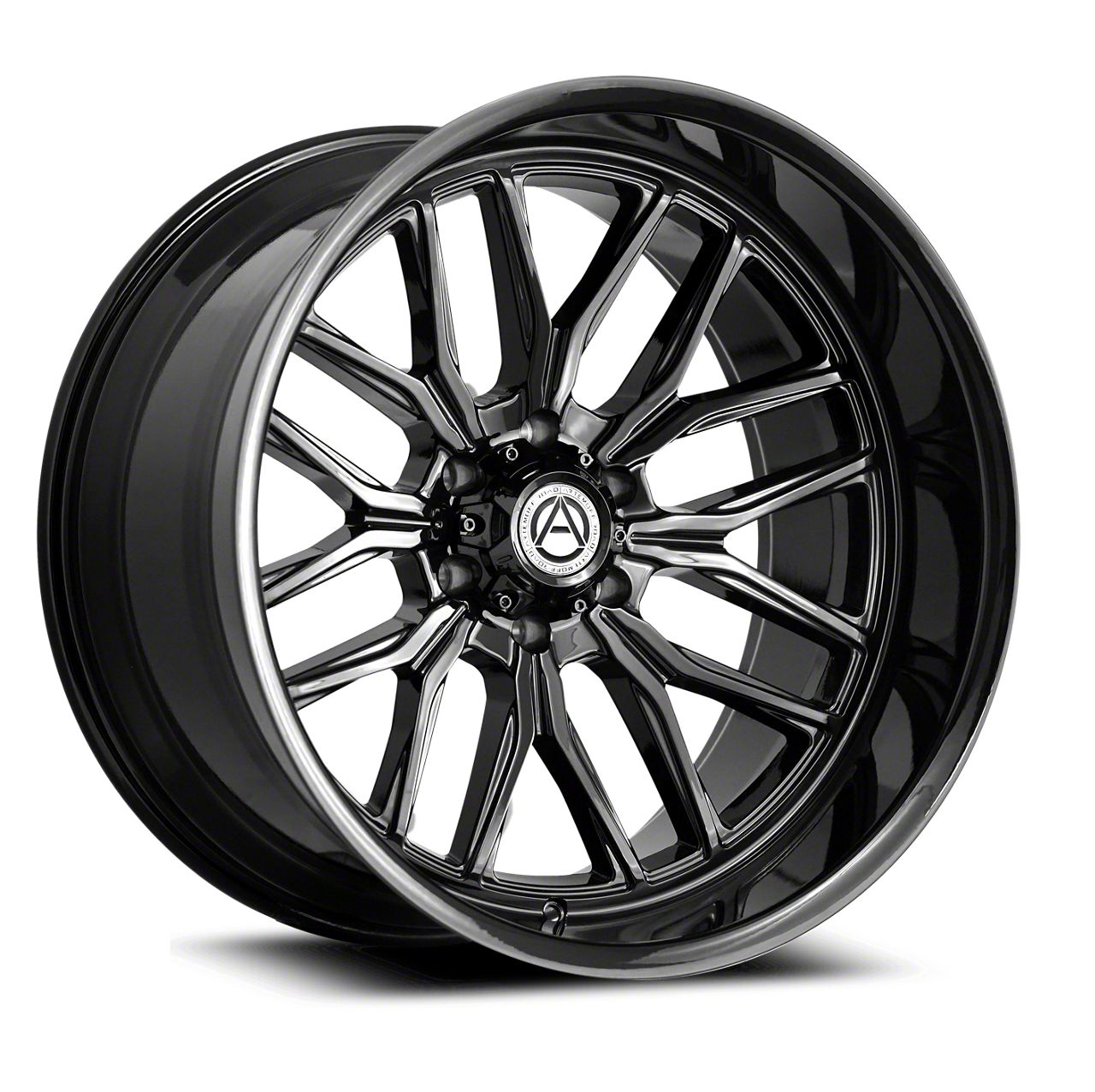 Artem Toyota 4-Runner KOSMO Gloss Black 6-Lug Wheel; 22x12; -44mm ...
