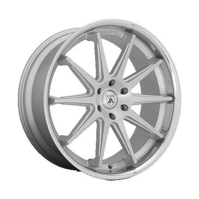 Asanti Toyota 4-Runner Emperor Brushed Silver with Chrome Lip 6-Lug ...