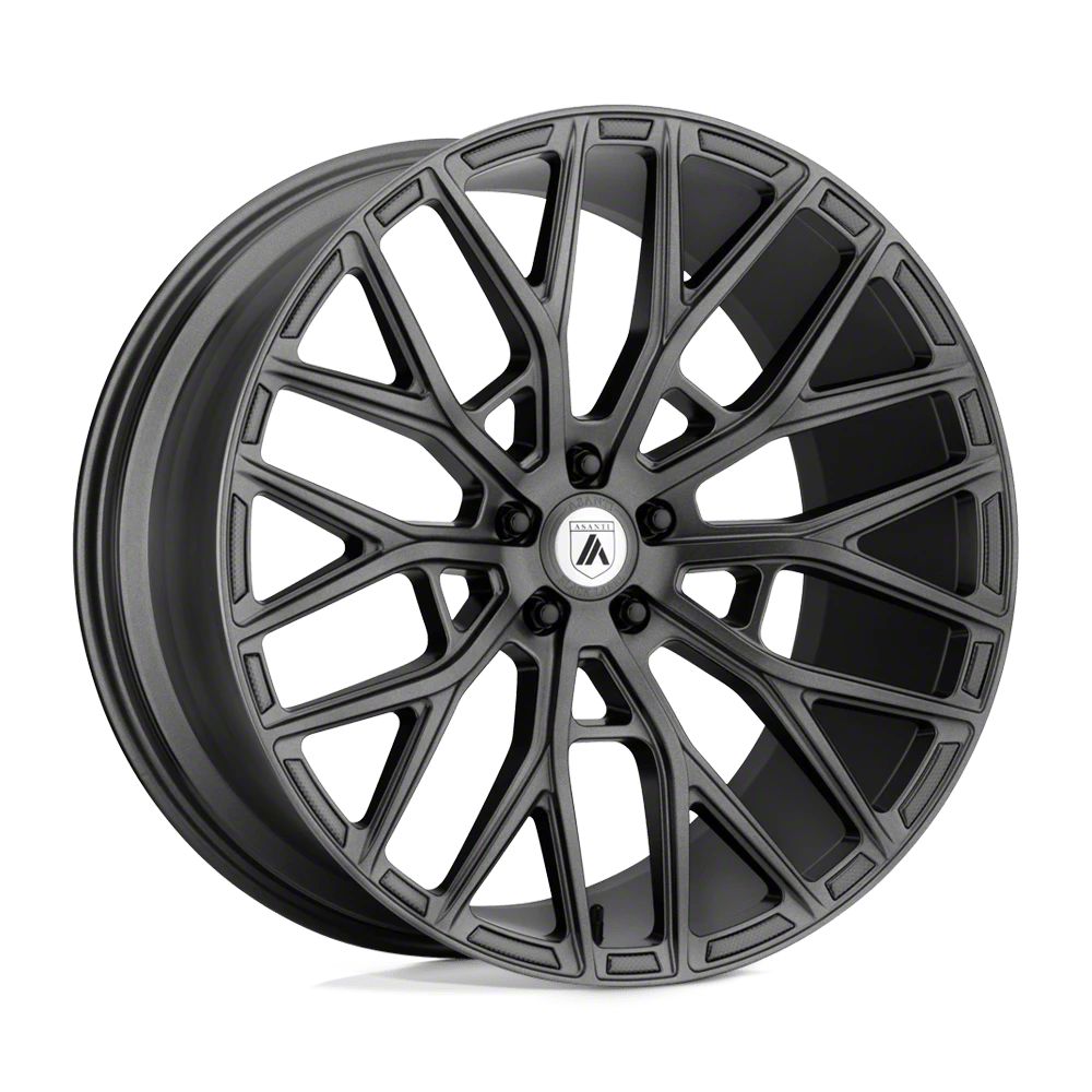 Asanti Jeep Cherokee LEO Matte Graphite Wheel; 20x8.5; 38mm Offset ...