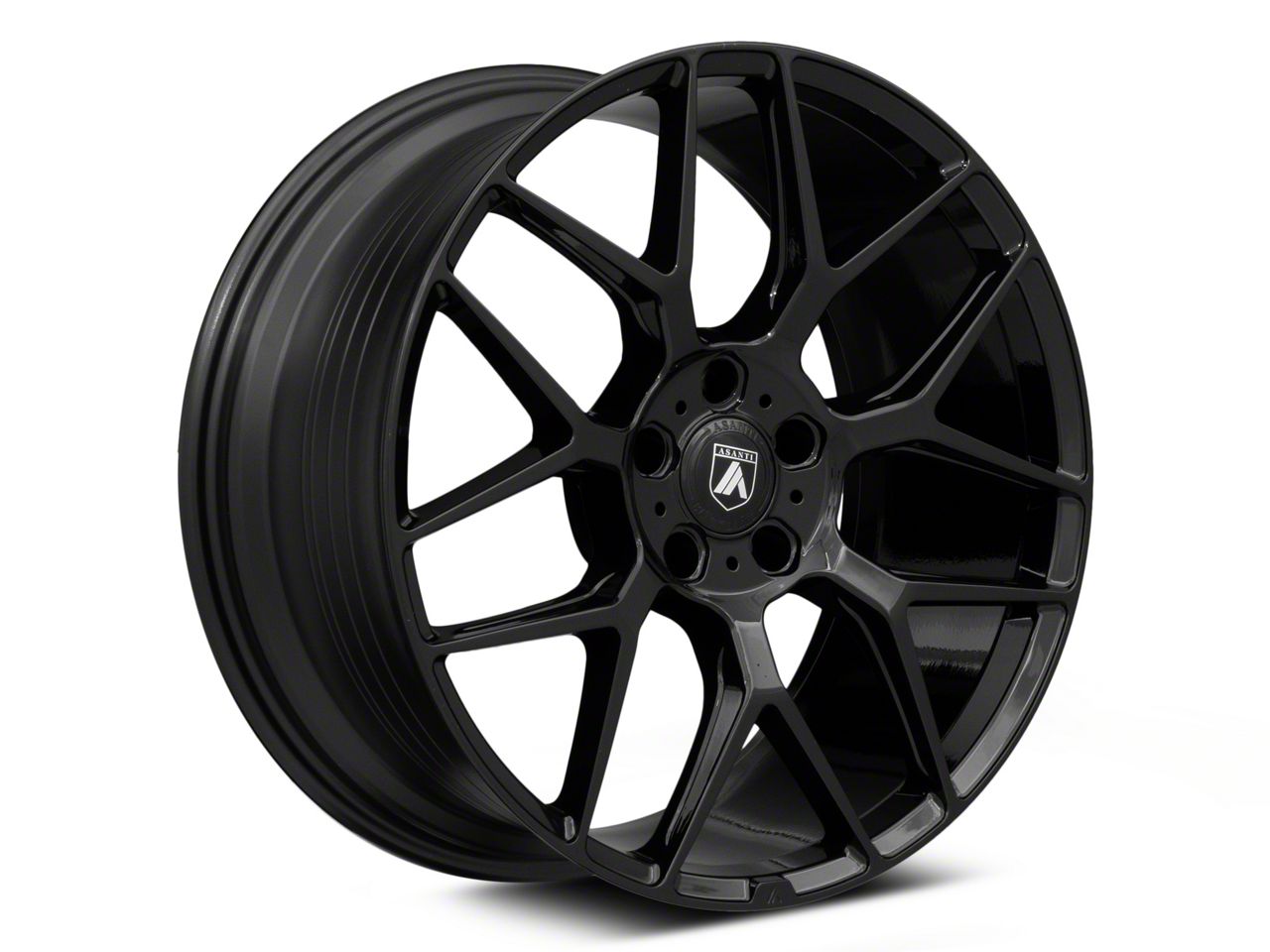 Asanti Jeep Wrangler Dynasty Gloss Black Wheel; 20x9; 35mm Offset ABL27 ...