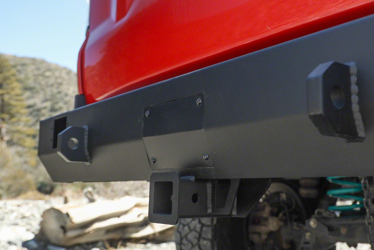 Attica 4x4 Toyota 4-Runner Terra Series Rear Bumper; Textured Black ...