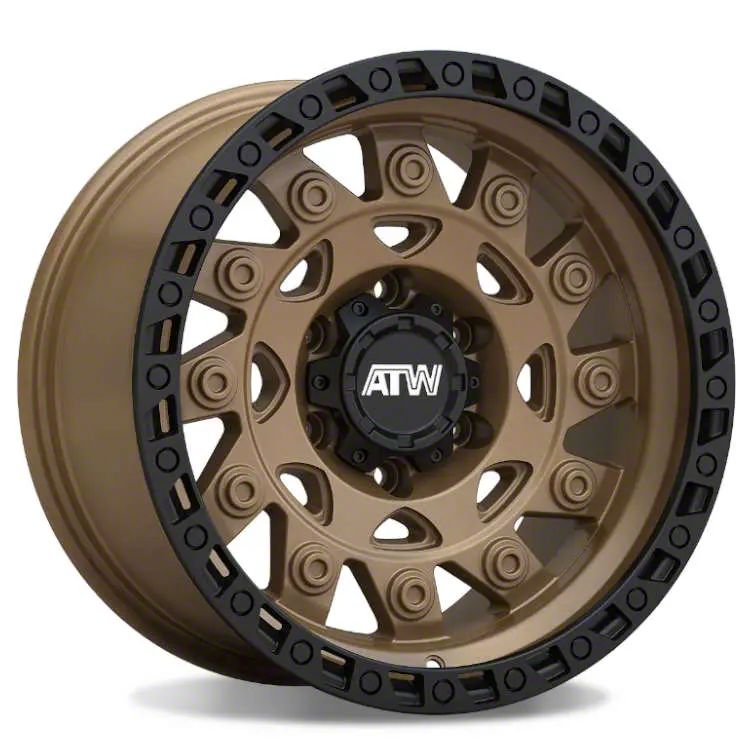 ATW Off-Road Wheels Toyota 4-Runner Congo Satin Sand Bronze with Black ...
