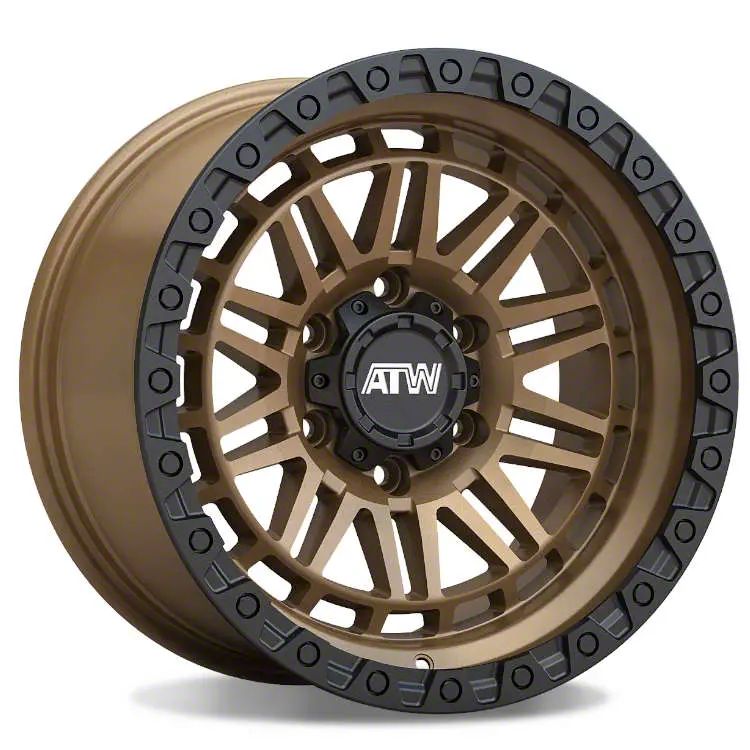ATW Off-Road Wheels Toyota 4-Runner Yukon Satin Sand Bronze 6-Lug Wheel ...