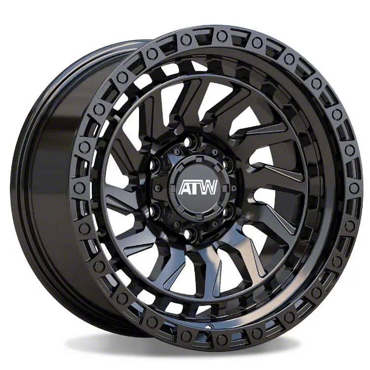 ATW Off-Road Wheels Tacoma Culebra All Satin Black 6-Lug Wheel; 20x9 ...