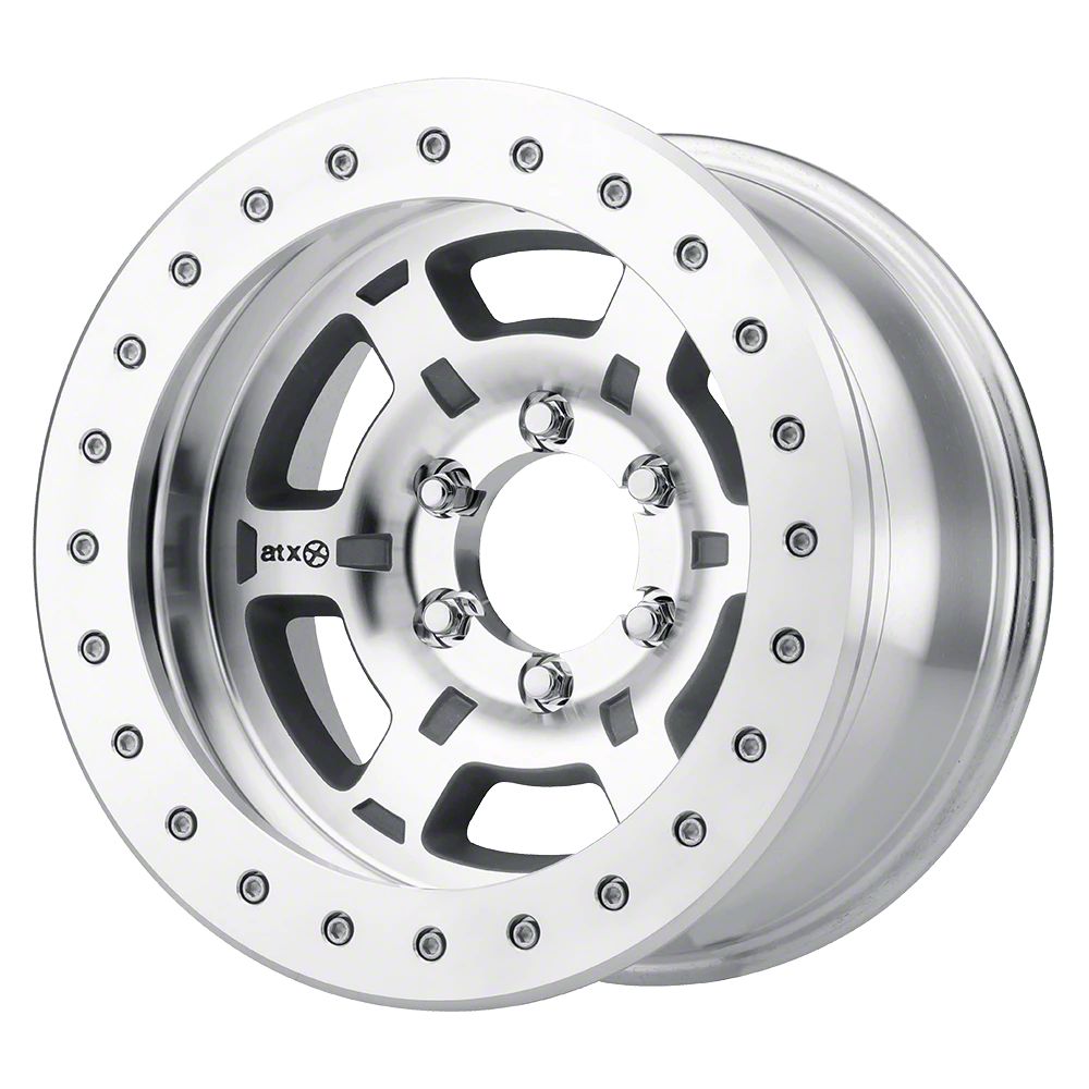 ATX Series Jeep Gladiator Chamber Pro II Beadlock Machined Wheel; 17x9 ...