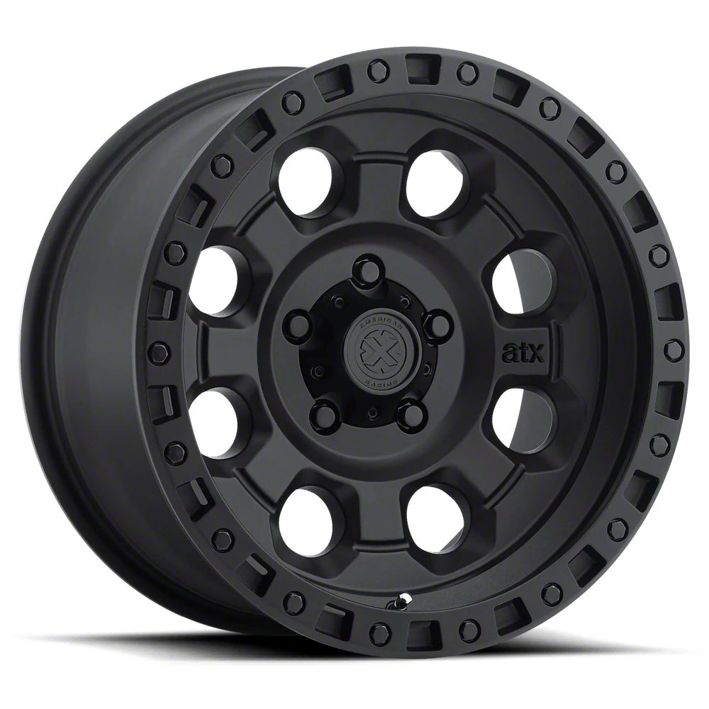 ATX Series Jeep Wrangler AX201 Cast Iron Black Wheel; 18x9; 35mm Offset ...