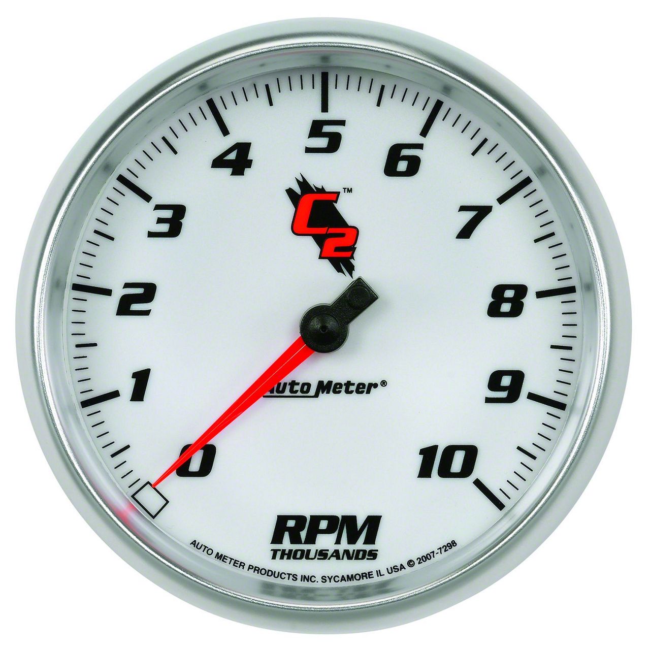 Auto Meter Toyota 4-Runner C2 Series 5-Inch In-Dash Tachometer; 0-10000 ...