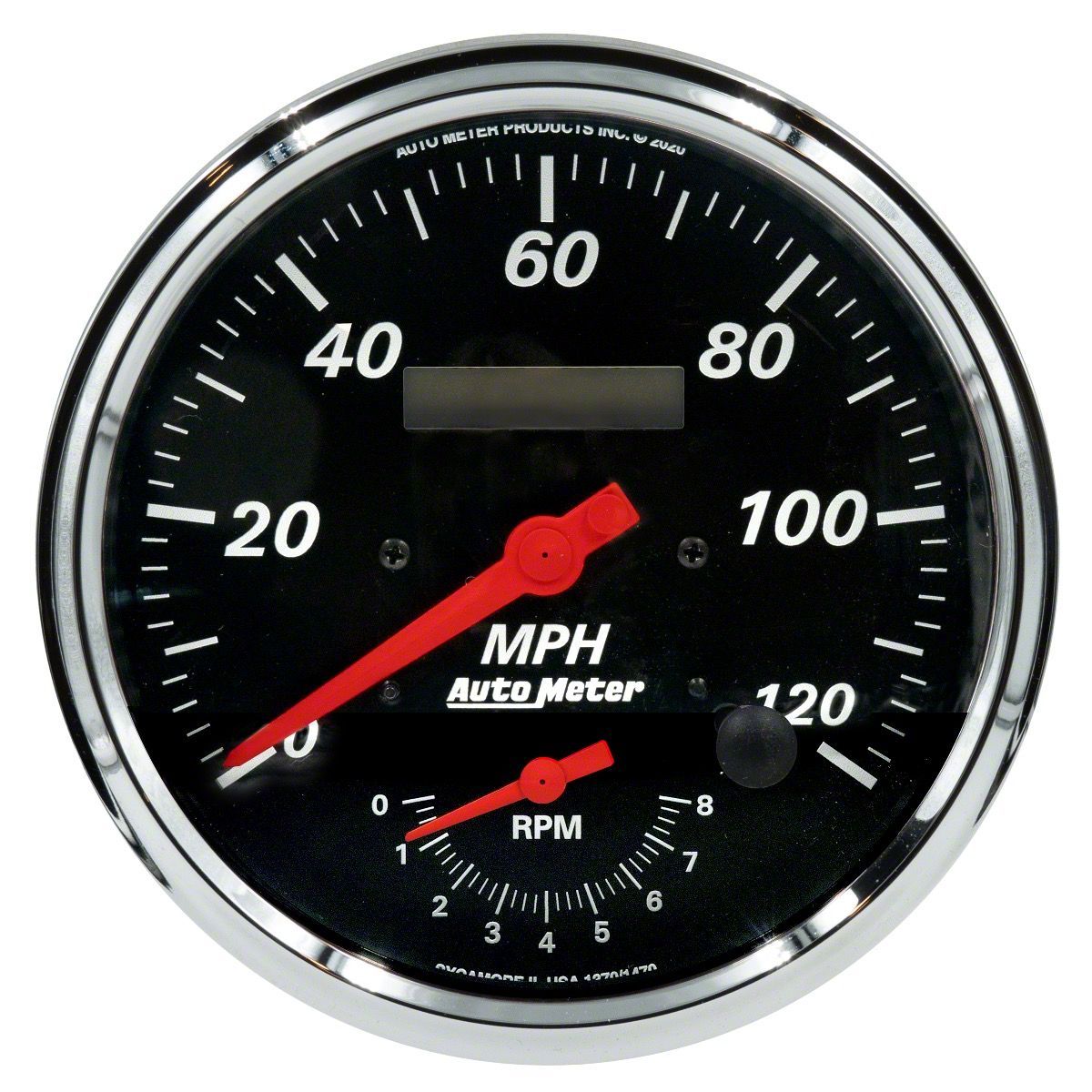 Auto Meter Bronco Sport Designer Black Series 5-Inch Tachometer ...